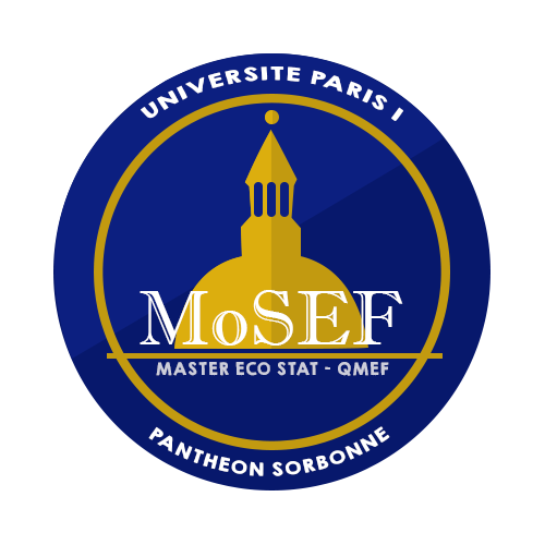 Logo officiel – Master MoSEF Data Science